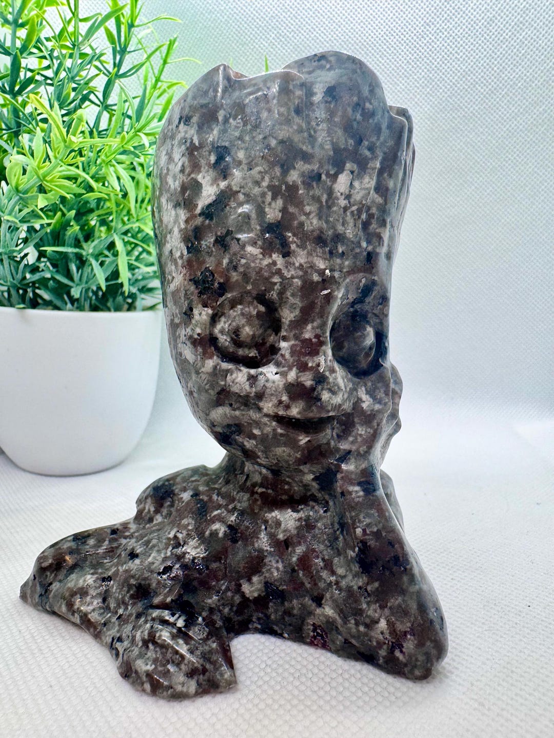 Natural Yooperlite “groot” Carving Crystal UV Light Reactive , 387grams ...
