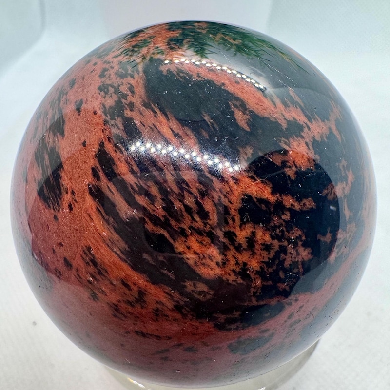 Red Obsidian - Etsy