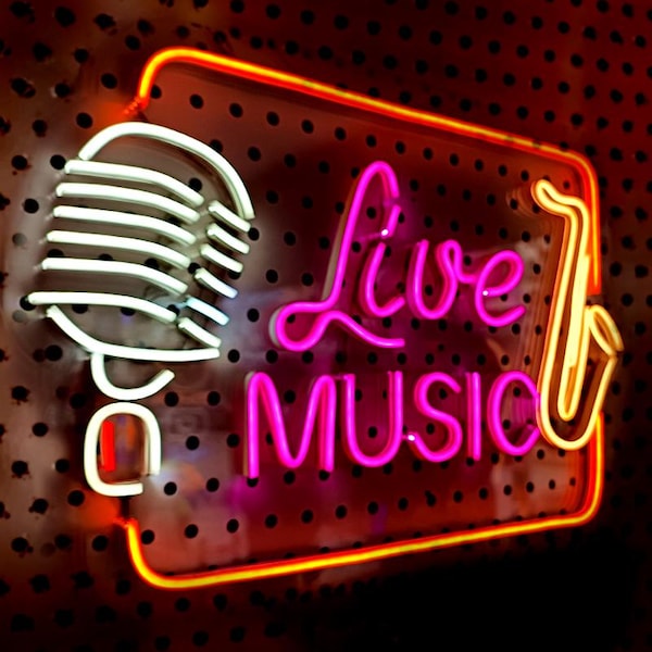 Music Neon Lights - Etsy