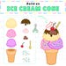 Build an Ice Cream Cone Printable for Kids, Summer Project, Cut and ...