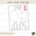 Build a Pig Printable, Cut and Paste Activity, Homeschool Fun, Animal ...