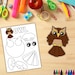 Build an Owl Activity for Kids, Cut and Paste Worksheet, Owl Craft for ...