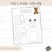 Build a Bear Printable, Cut and Paste Craft, Kid's Bear Template, DIY ...