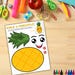 Build a Pineapple Craft Printable, DIY Pineapple Art, Papercraft ...
