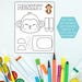 Build a Monkey Activity Printable, Kids Craft Printable, Cut and Paste ...