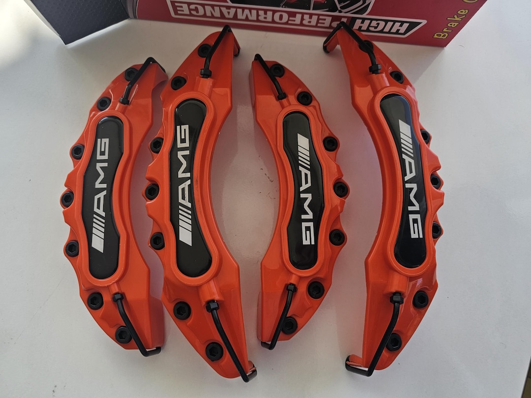 Brake Caliper Covers Fit for Mercedes AMG – Orange Set - Etsy