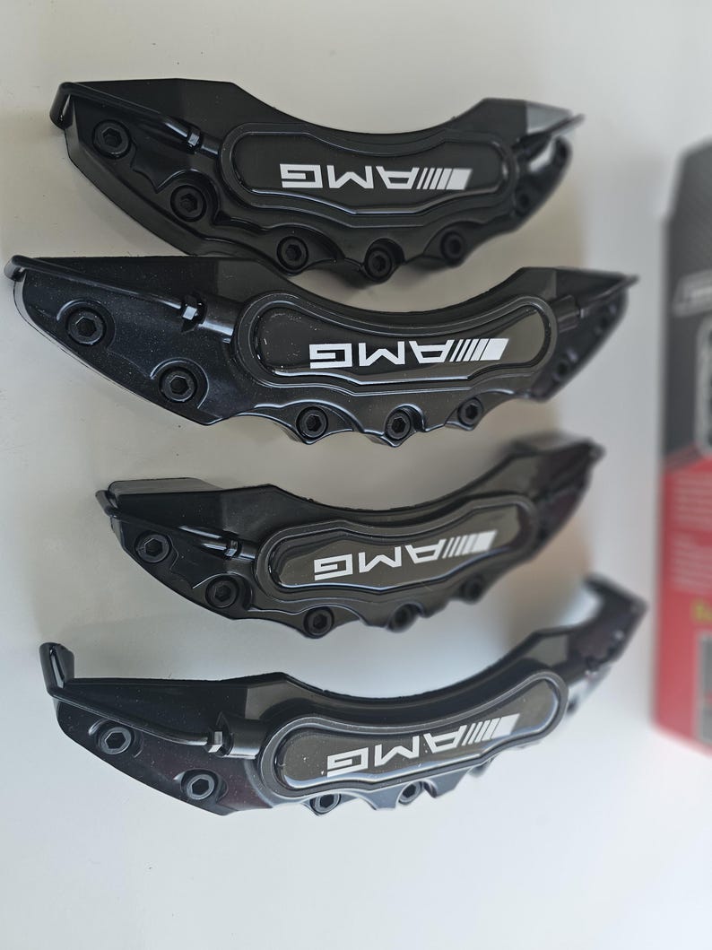 Fit for Mercedes AMG Brake Caliper Covers - Black (set of 4) - Etsy