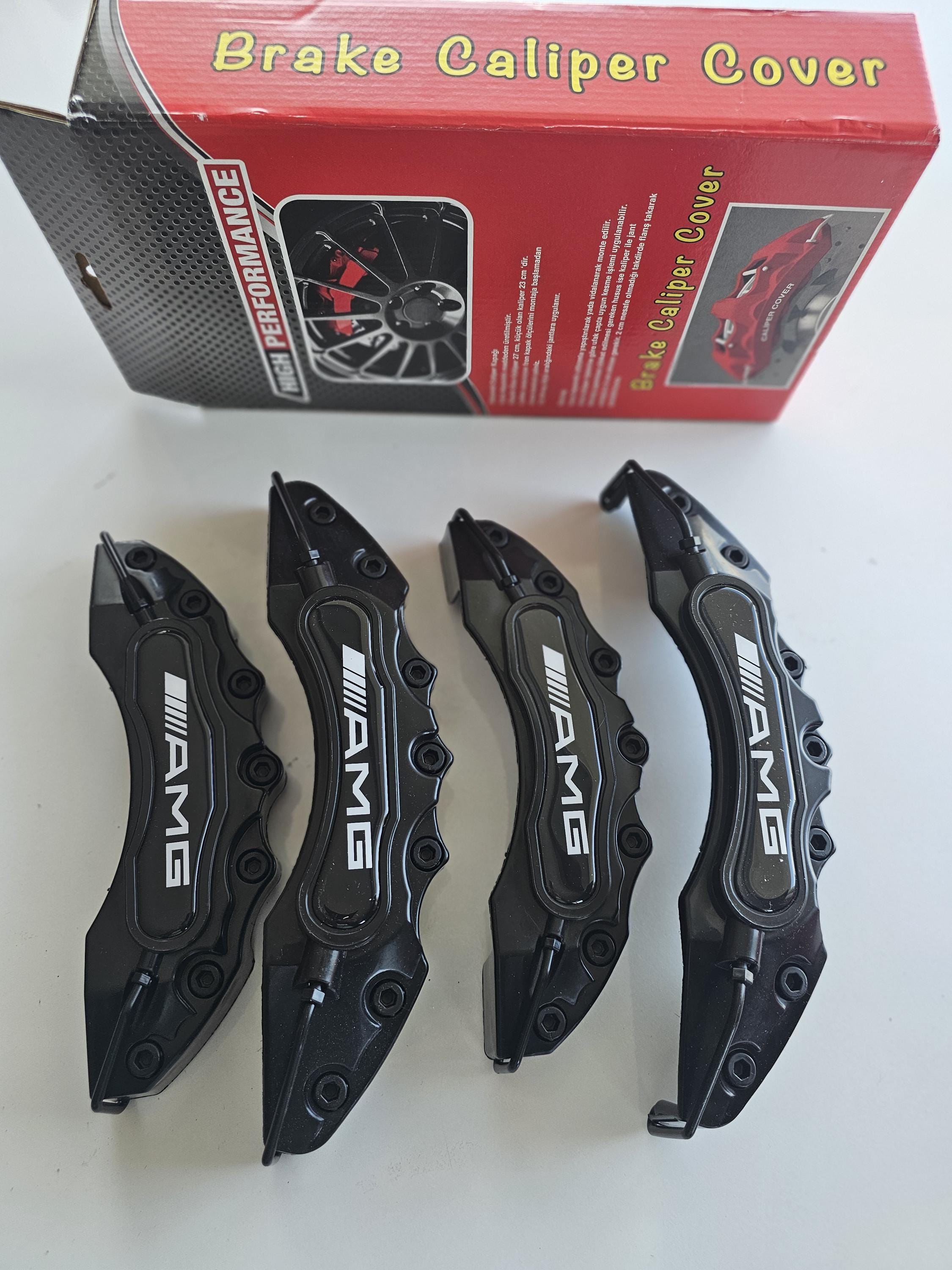 Fit for Mercedes AMG Brake Caliper Covers Black set of 4 - Etsy