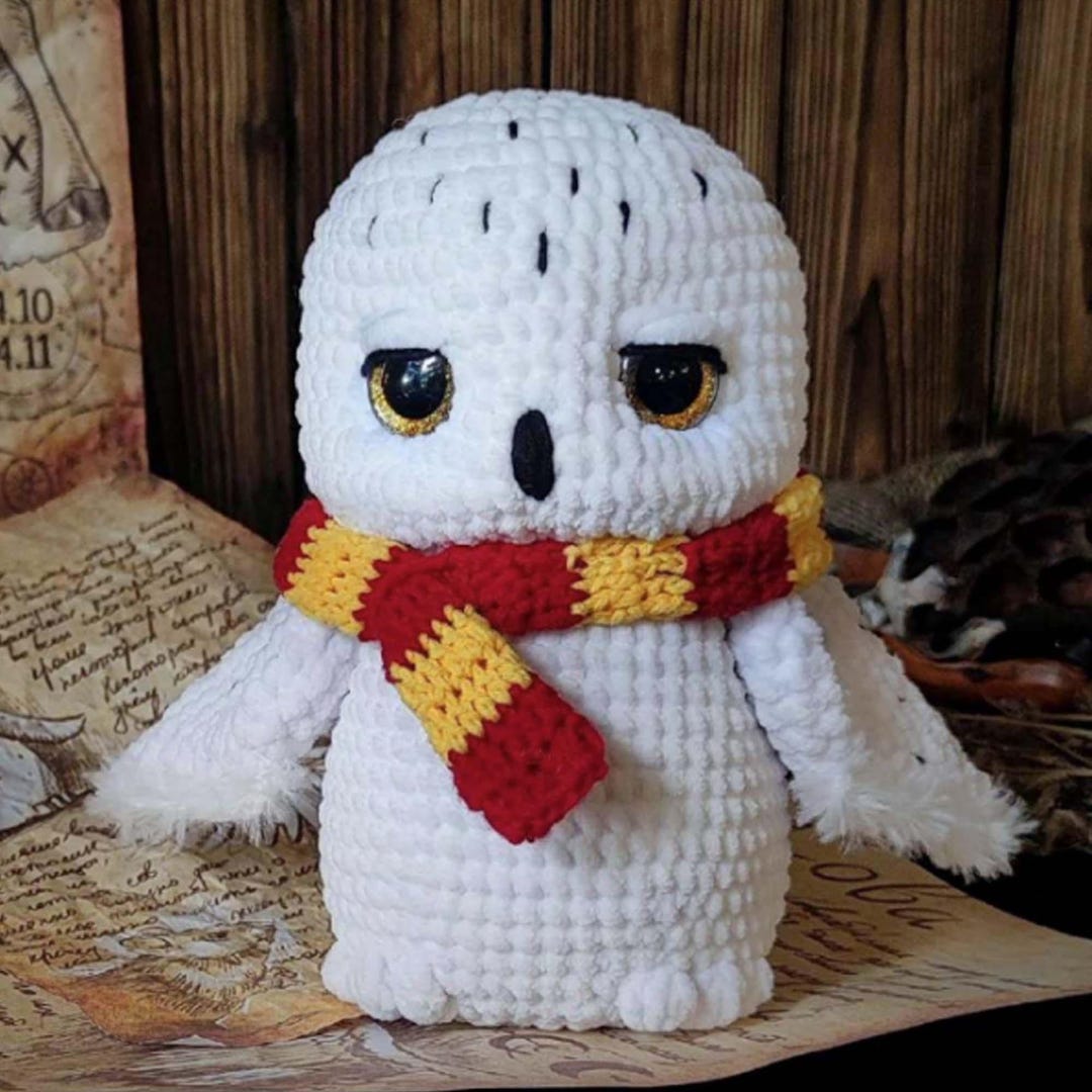 Hedwig Owl Crochet Pattern, DIY Amigurumi Christmas, Easy PDF Download ...
