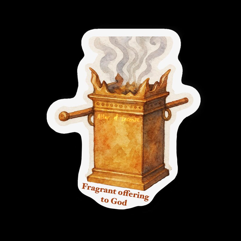 Leviticus Tabernacle Sticker Set for Kids | Digital Bible Stickers ...