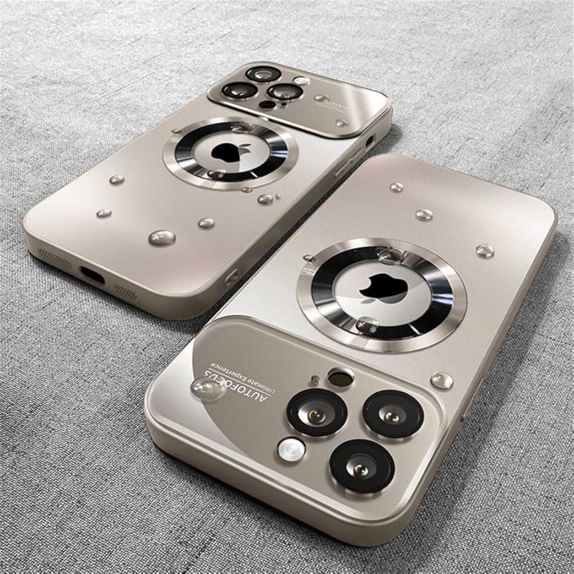 IPhone 16 Pro Max Case Premium Titanium Metallic - Etsy