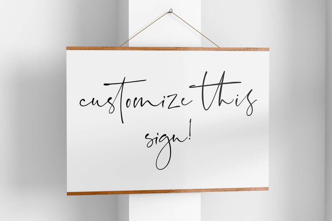 Custom Wooden Banner Wall Art Sign | Choose Your Sign and Quote! - Etsy