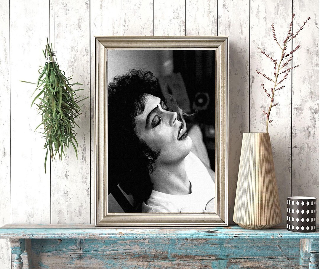 Rocky Horror Picture Show Tim Curry Vintage Framed Wall Art, Tim Curry ...