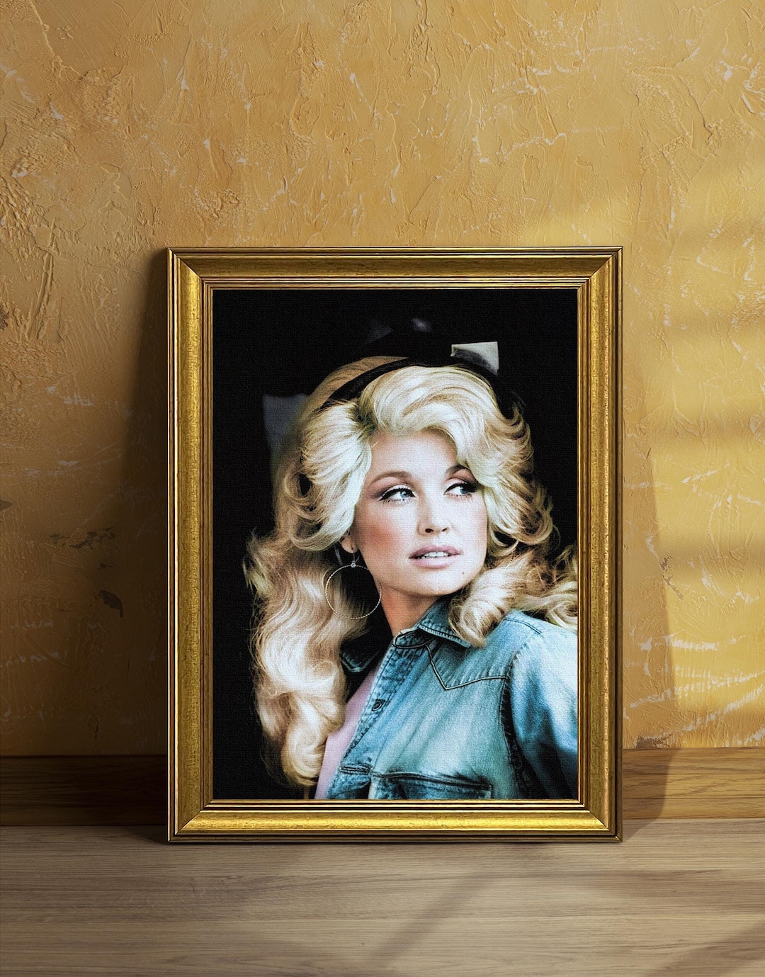 Dolly Parton Famous Iconic Country Music Singer Vintage Framed Wall Art ...