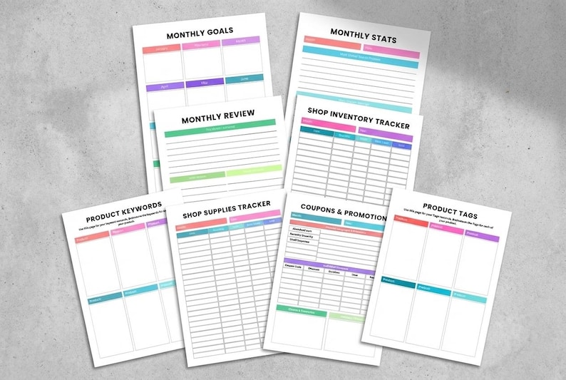 Canva Online Business Planner for 2026 - Etsy UK