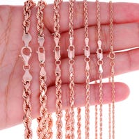 Solid 14K Rose Gold Box Chain Necklace, ROSE GOLD Layering Box Chain ...