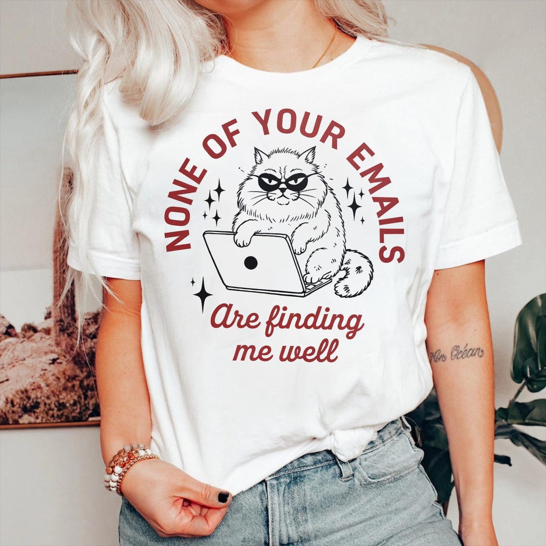 None of Your Emails Are Finding Meme PNG Me Well Trendy Retro Funny ...