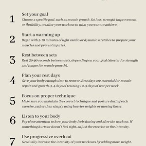 Workout Planner & Progress Tracker – Your Personal Fitness Schedule - Etsy