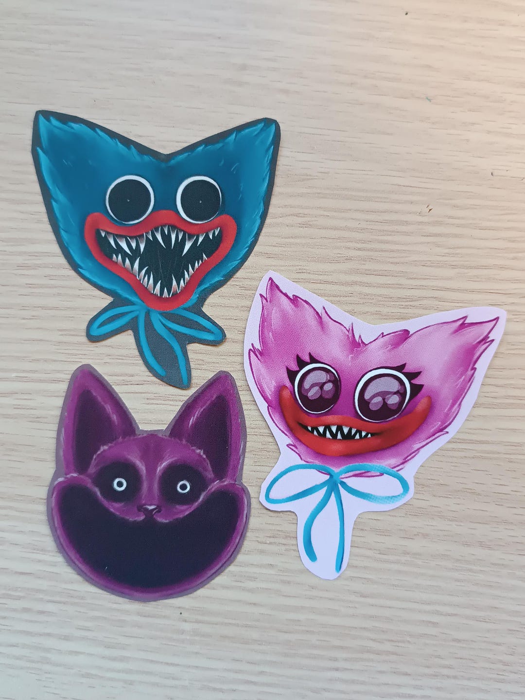 Poppy Playtime Stickers X3 - Etsy
