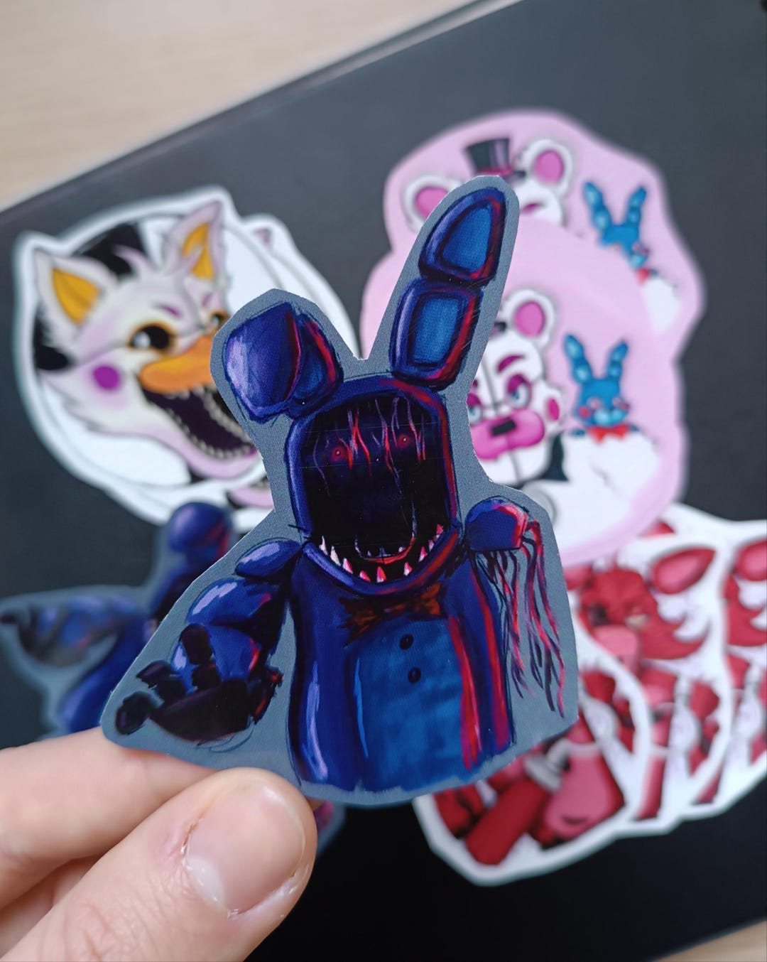 FNAF Five Nights at Freddy's Stickers | Foxy, Bonnie, Lolbit, Funtime ...