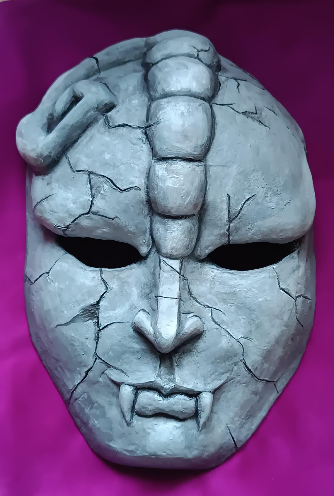 Jojo's Bizarre Adventure Stone Vampire Mask | Handmade Stone Dio Brando ...