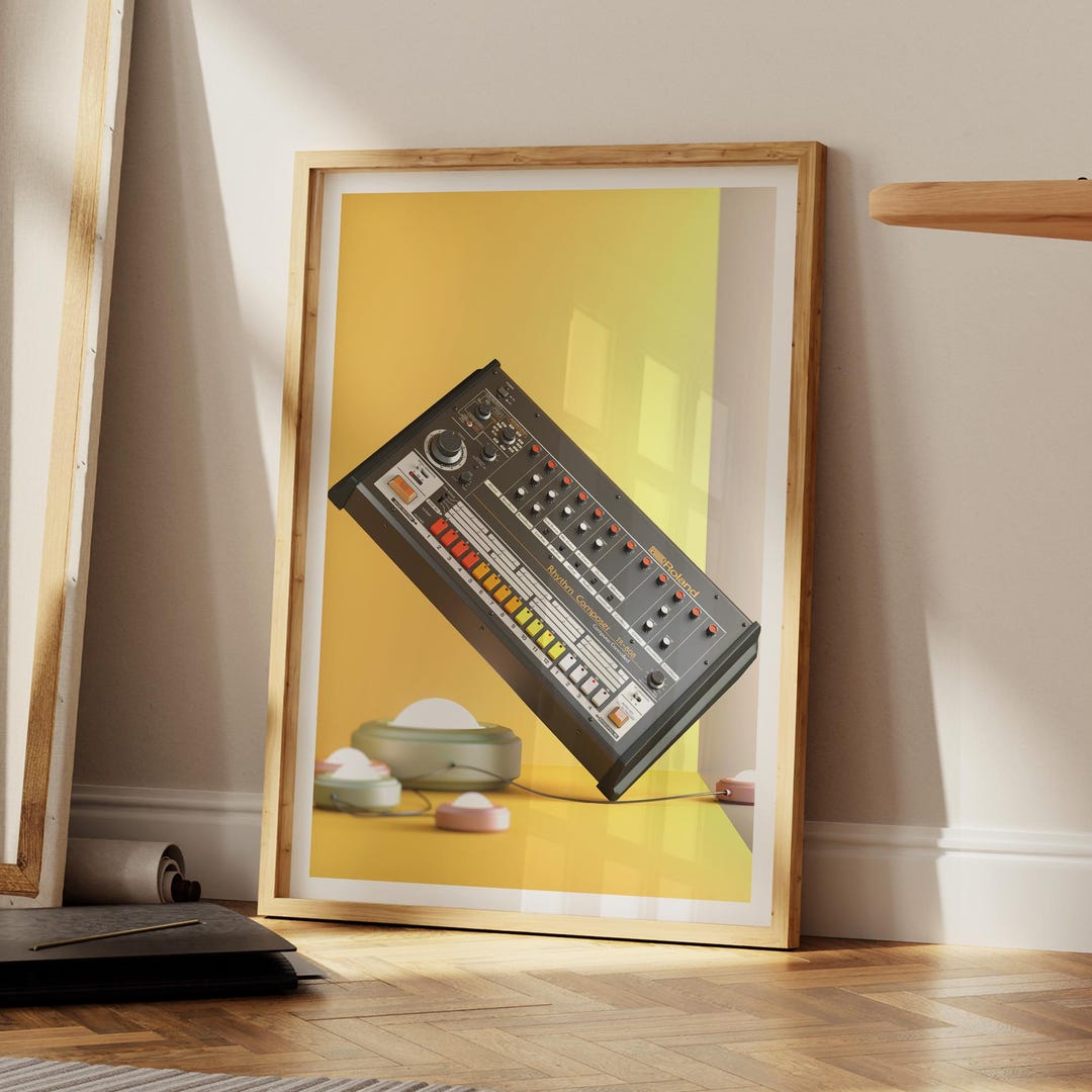 Roland TR-808 – the Most Iconic Drum Machine – Music Studio Decor for ...