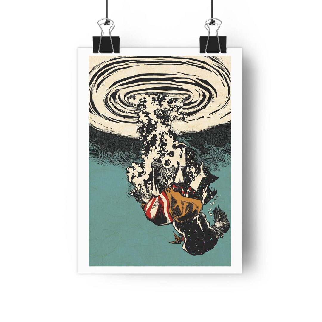 Landing With a Splash | the Place Between Concept Art - Etsy