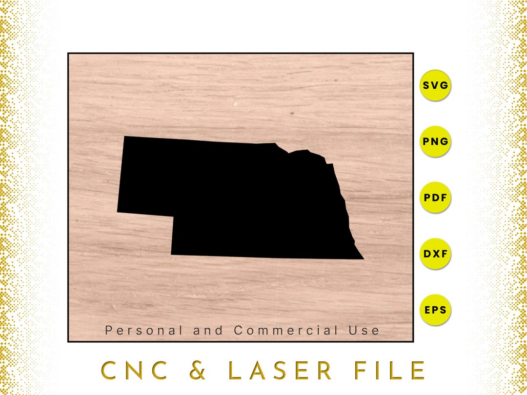 Nebraska State Map | Nebraska SVG | Nebraska PNG | Nebraska Map Clipart ...