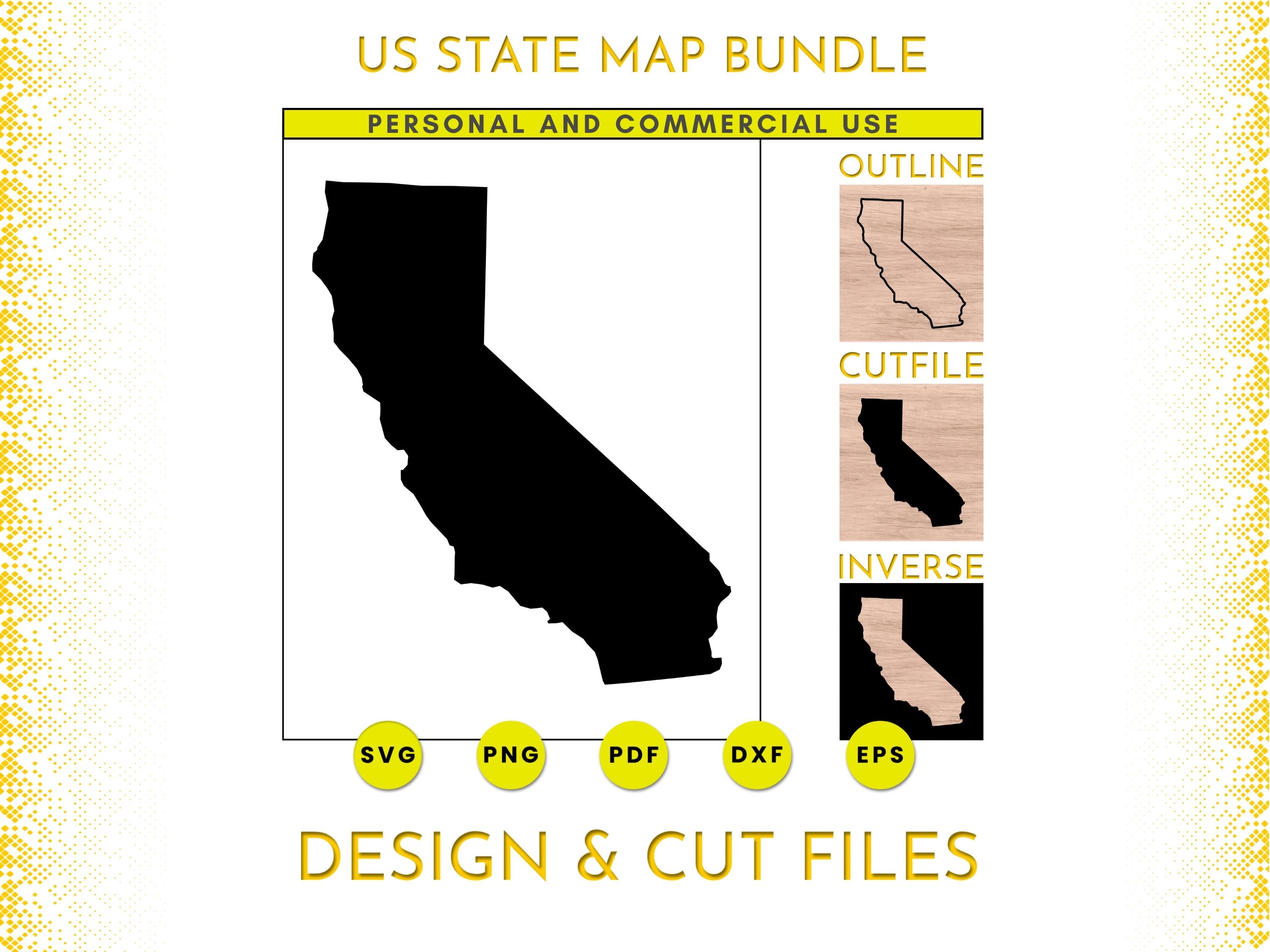 California State Map | California SVG | California PNG | California Map ...