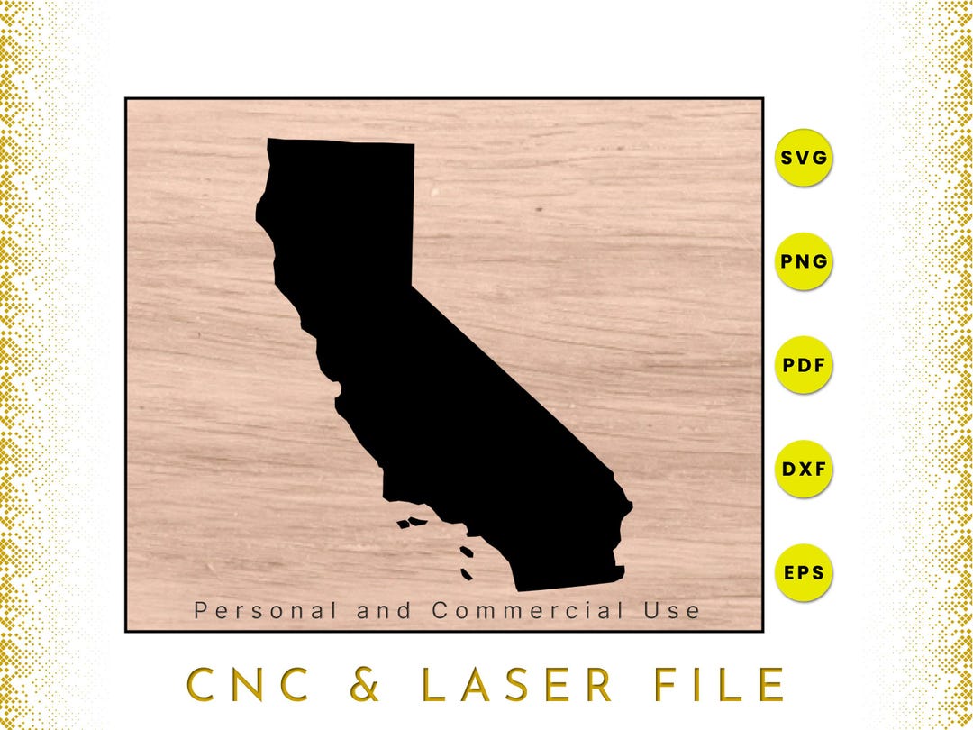 California State Map | California SVG | California PNG | California Map ...