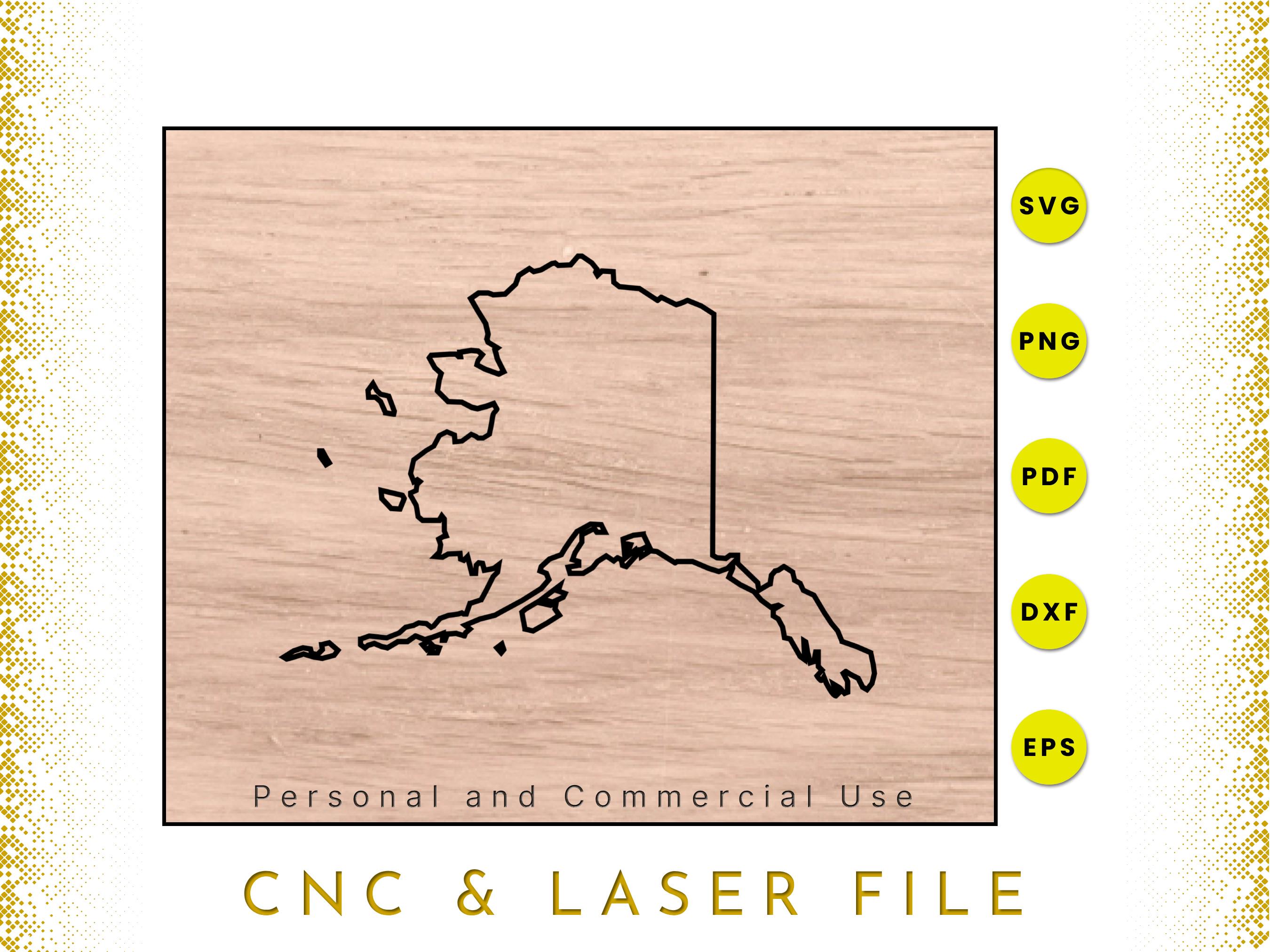 Alaska State Map | Alaska SVG | Alaska PNG | Alaska Map Clipart ...