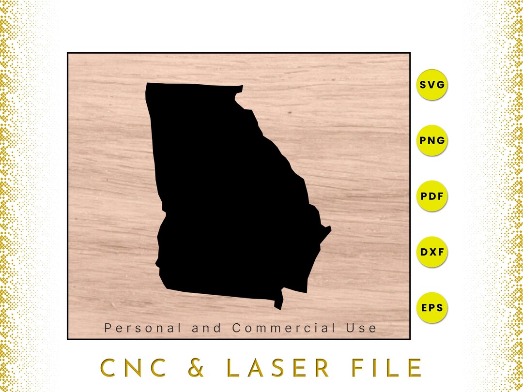 Georgia State Map | Georgia SVG | Georgia PNG | Georgia Map Clipart ...