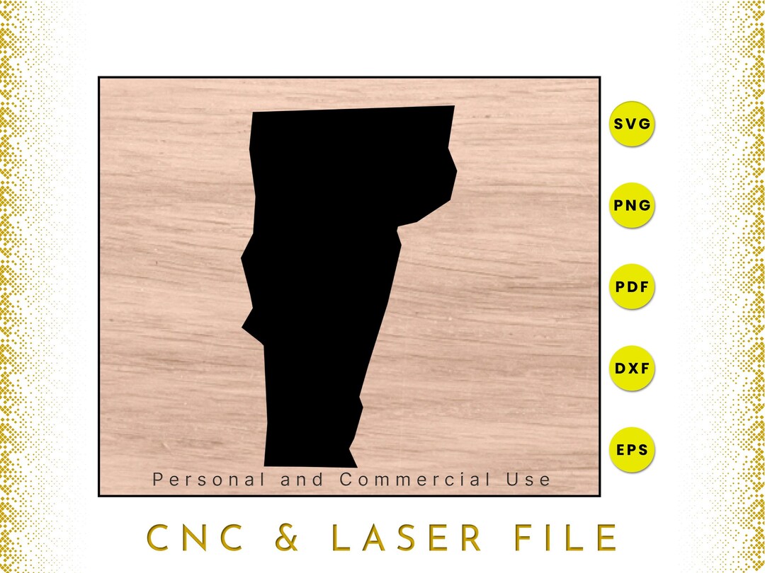 Vermont State Map | Vermont SVG | Vermont PNG | Vermont Map Clipart ...