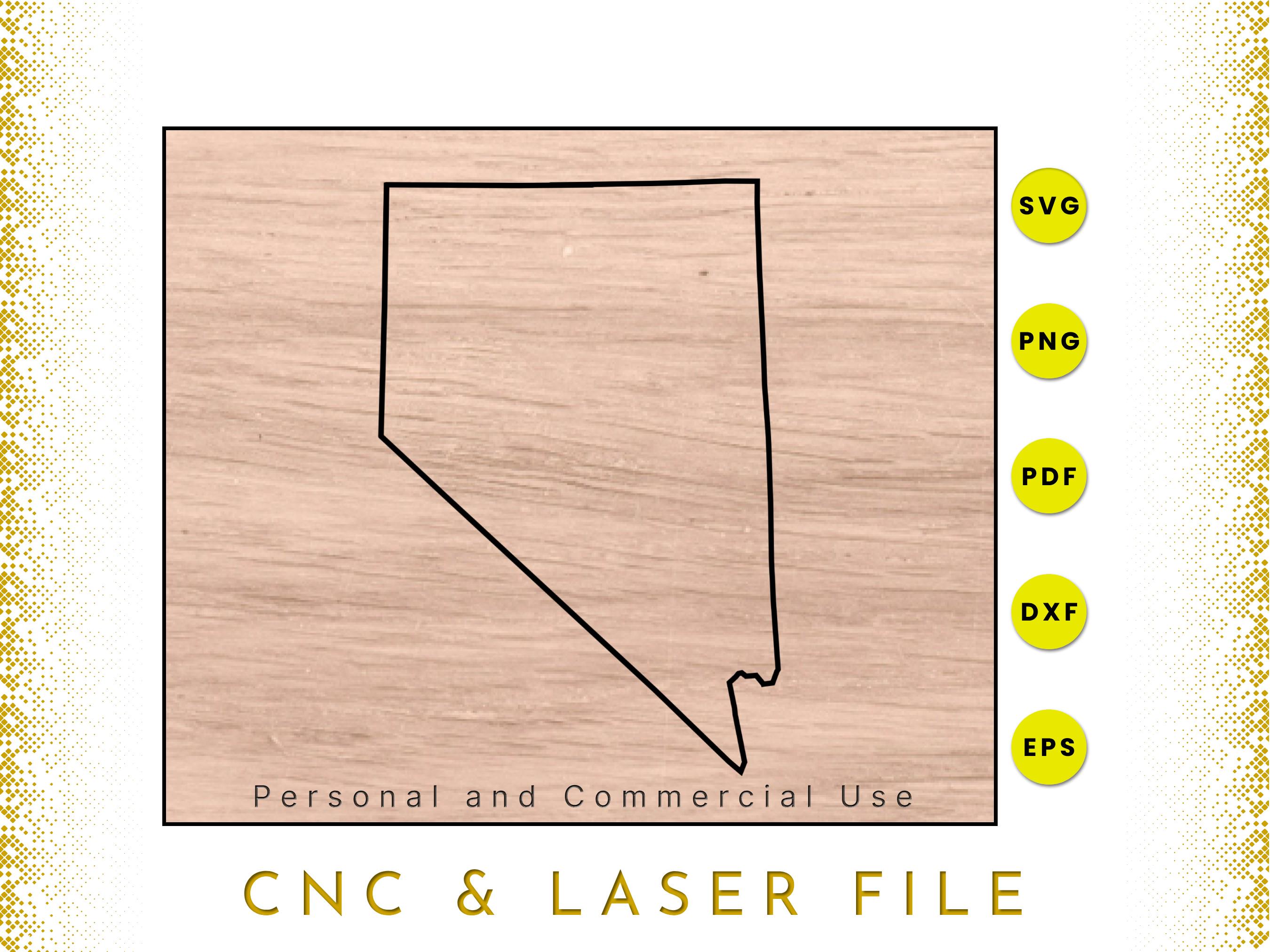 Nevada State Map | Nevada SVG | Nevada PNG | Nevada Map Clipart ...