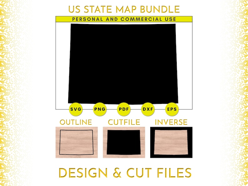 Colorado Map SVG: Vector Cut File (digital Download) - Etsy