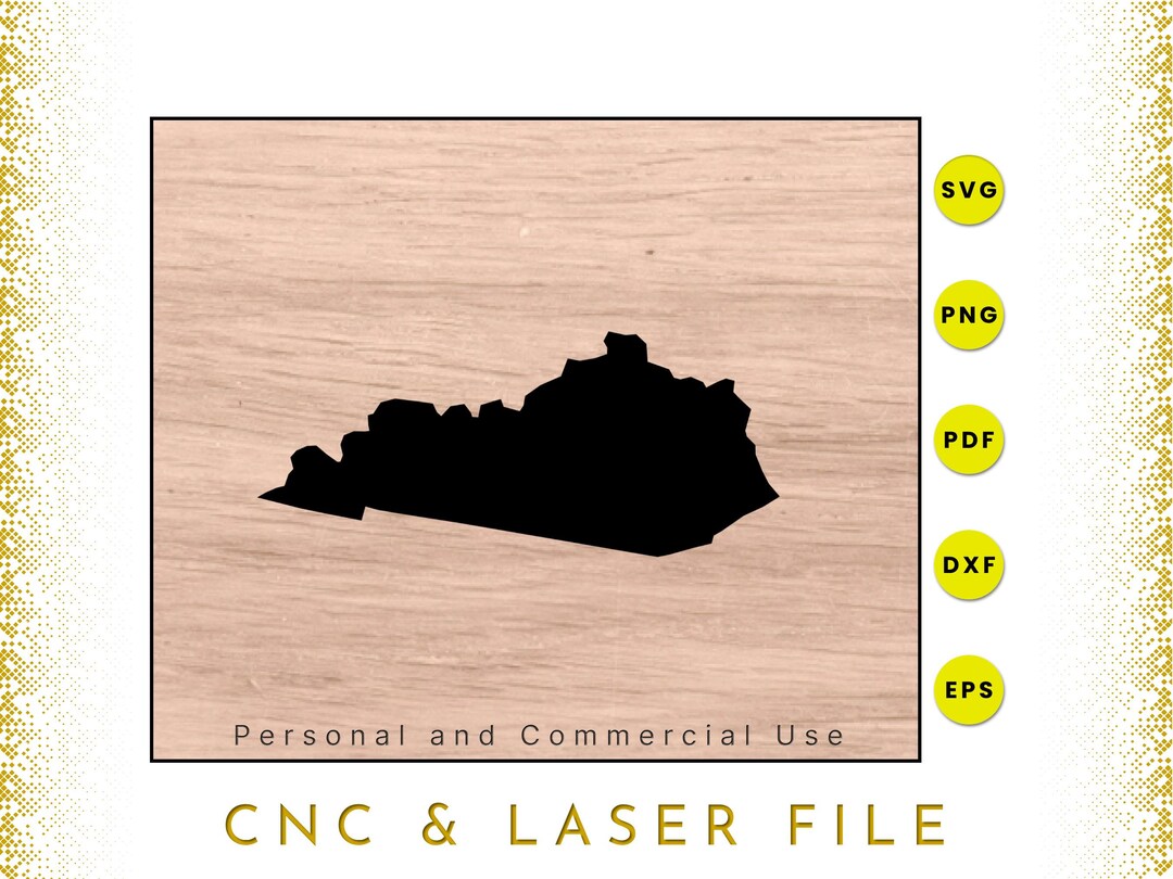 Kentucky State Map | Kentucky SVG | Kentucky PNG | Kentucky Map Clipart ...