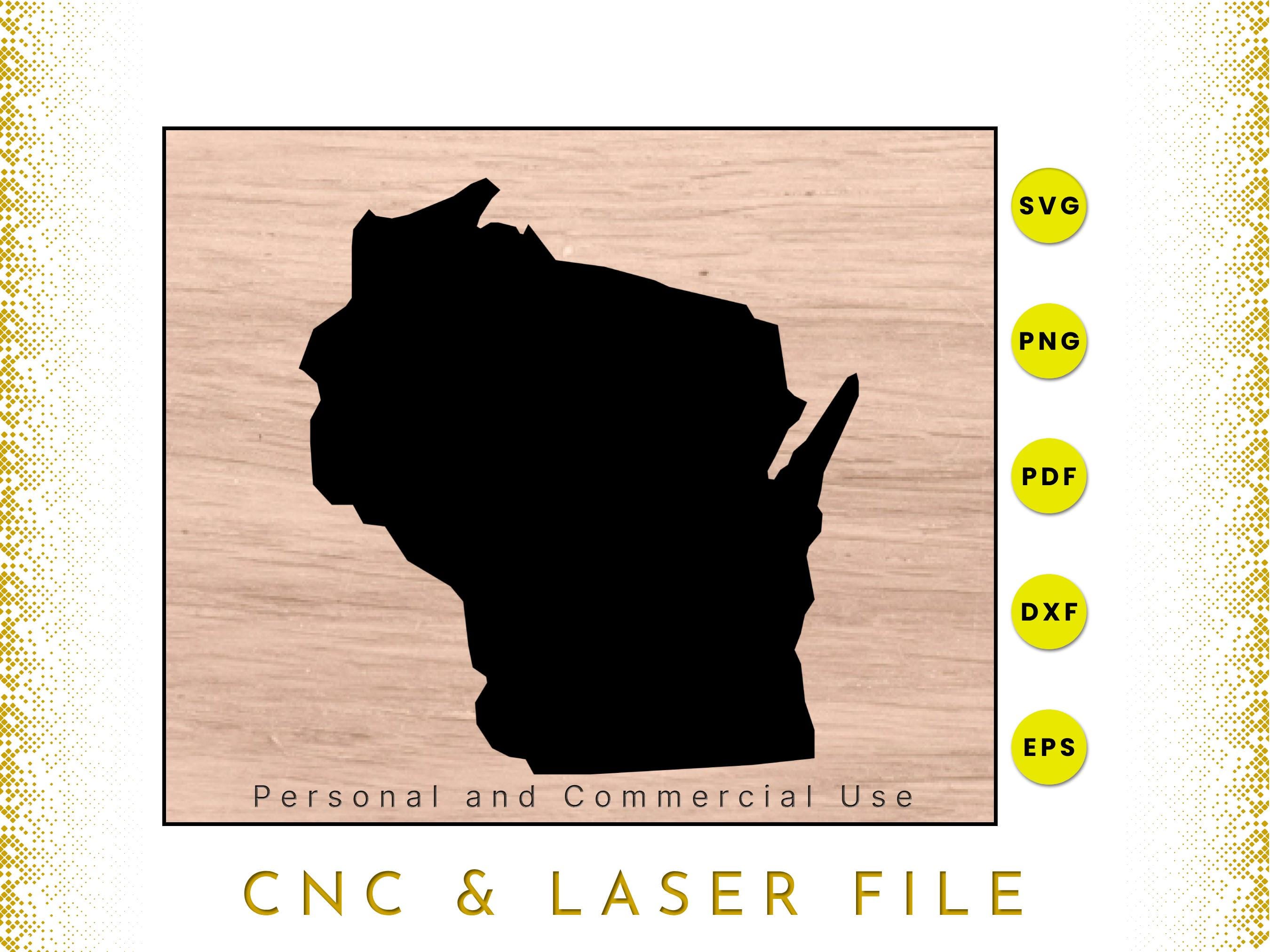 Wisconsin State Map | Wisconsin SVG | Wisconsin PNG | Wisconsin Map ...