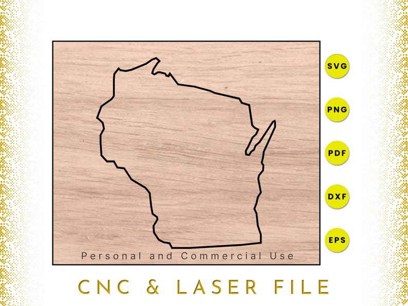 Wisconsin State Map | Wisconsin SVG | Wisconsin PNG | Wisconsin Map ...