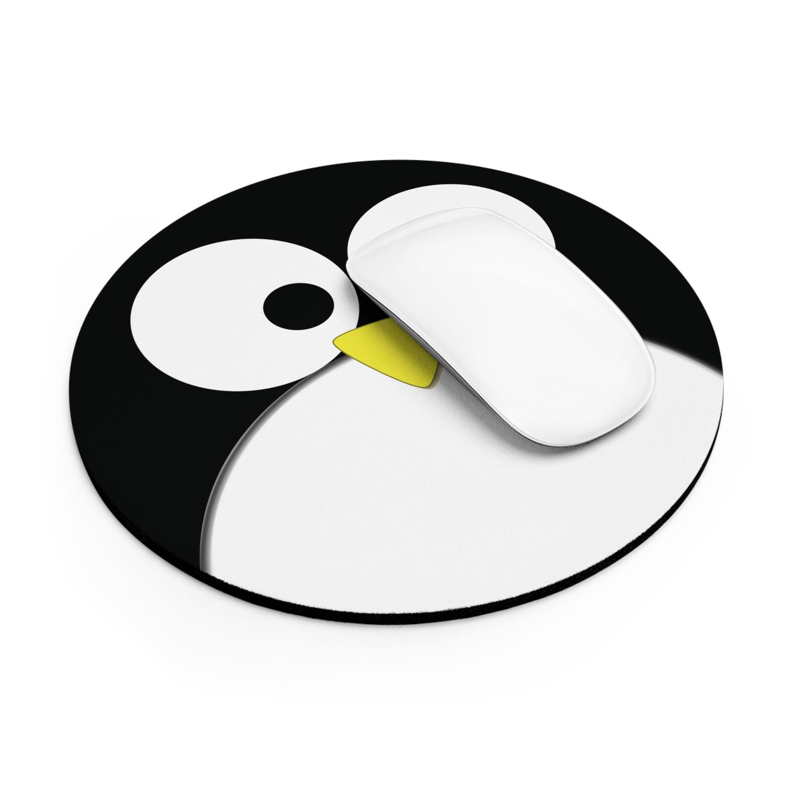 Penguin Mouse Pad | Cute Linux Tux Design | Geek Gift for Programmers ...