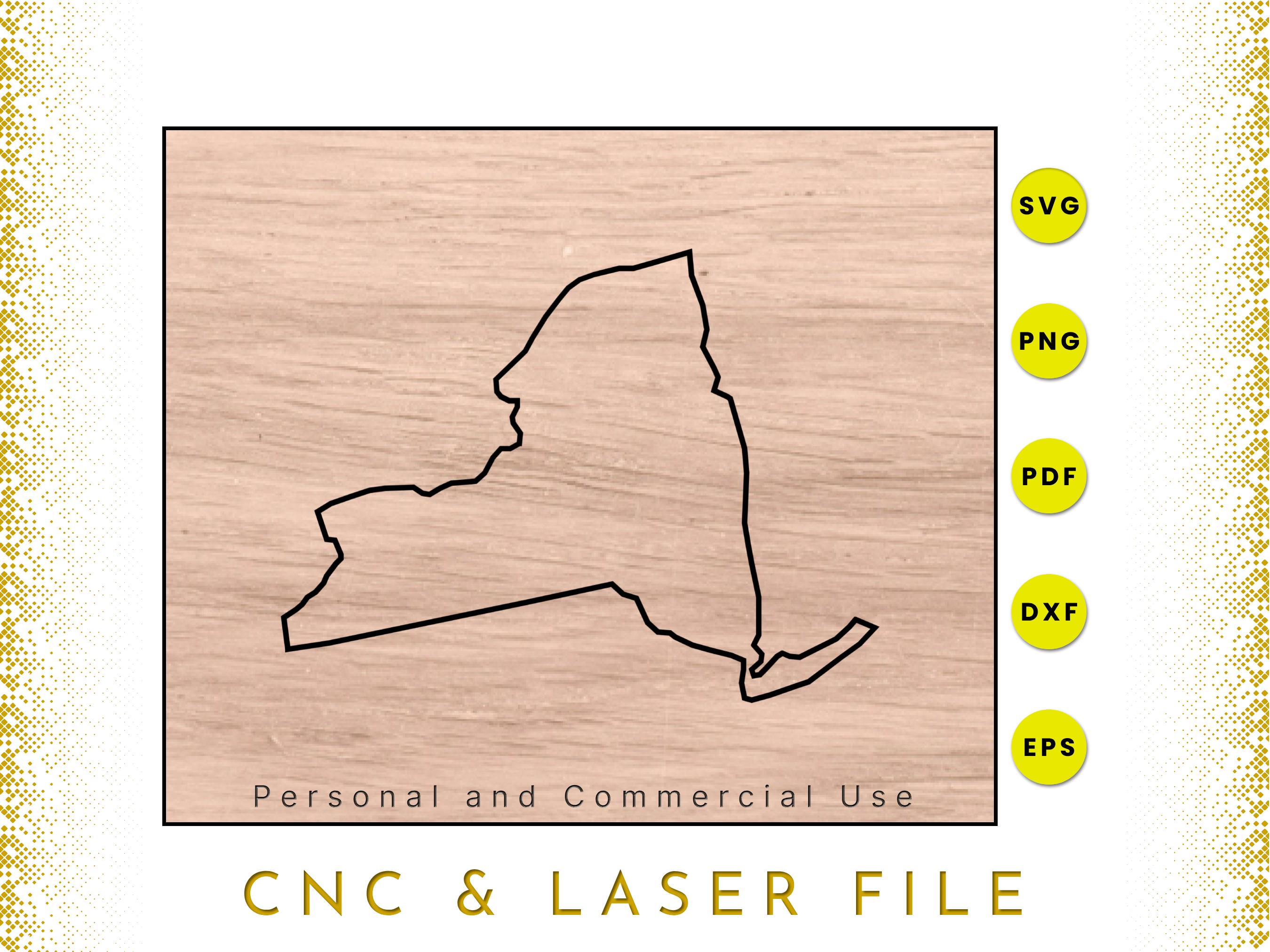 New York State Map | New York SVG | New York PNG | New York Map Clipart ...