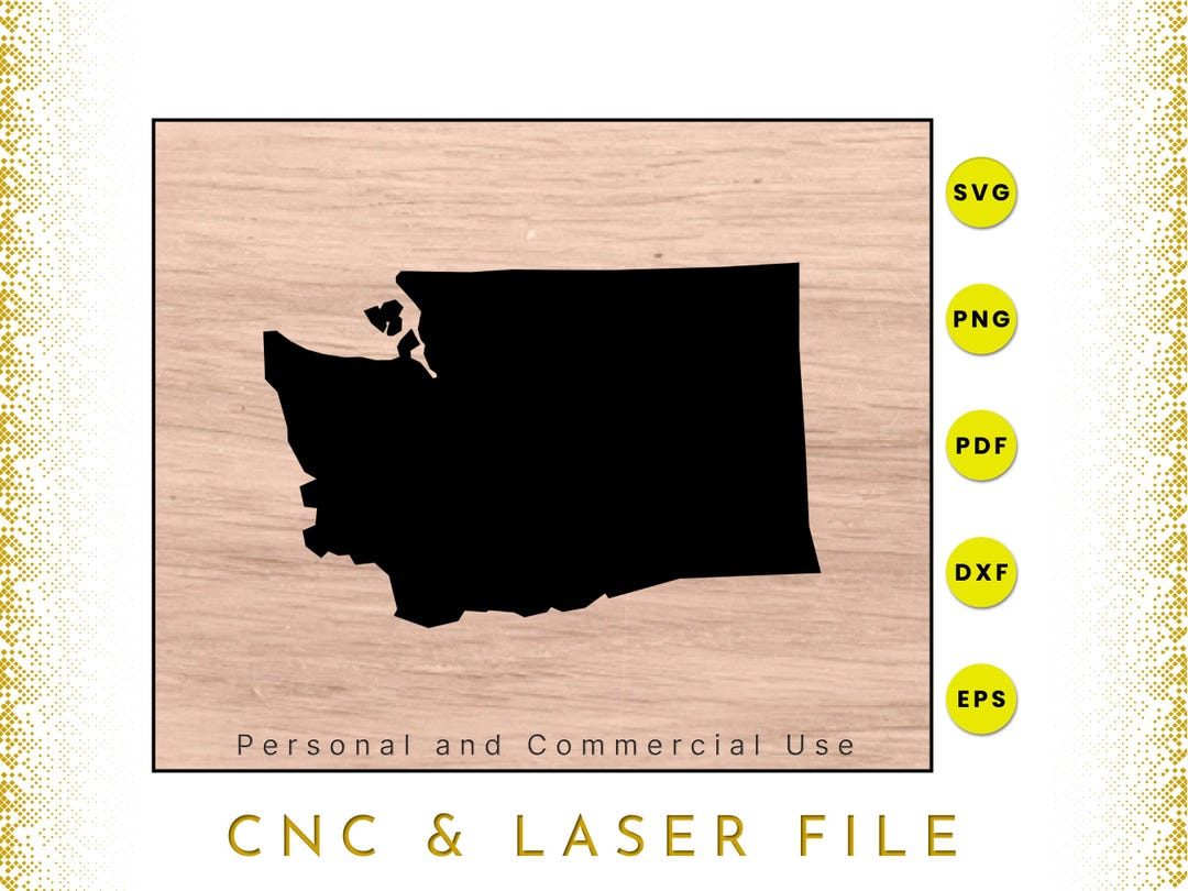 Washington State Map | Washington SVG | Washington PNG | Washington Map ...