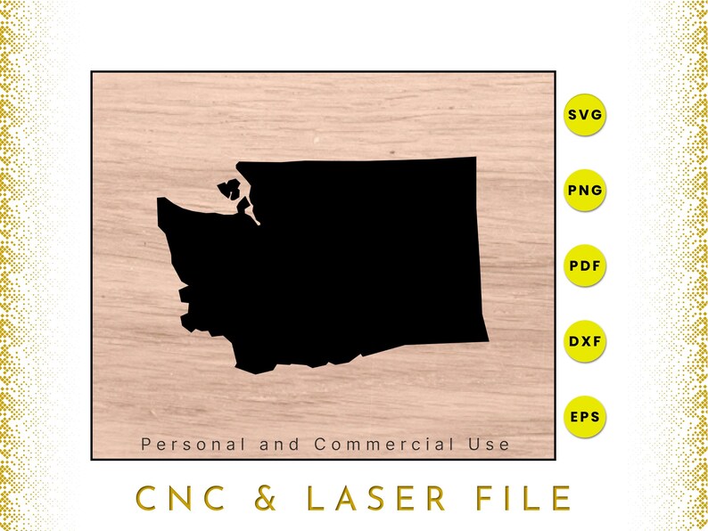 Washington State Map | Washington SVG | Washington PNG | Washington Map ...