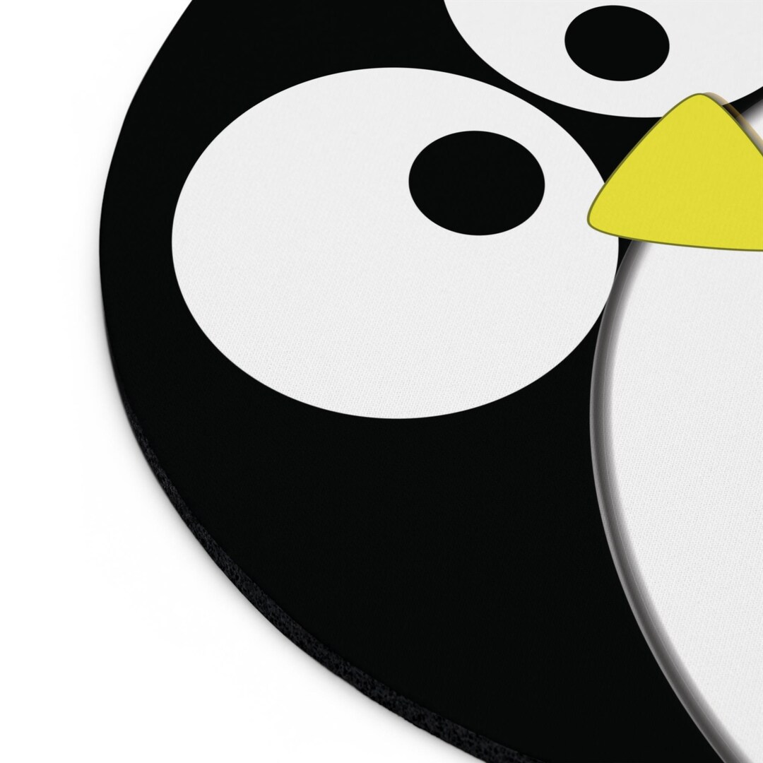 Penguin Mouse Pad | Cute Linux Tux Design | Geek Gift for Programmers ...
