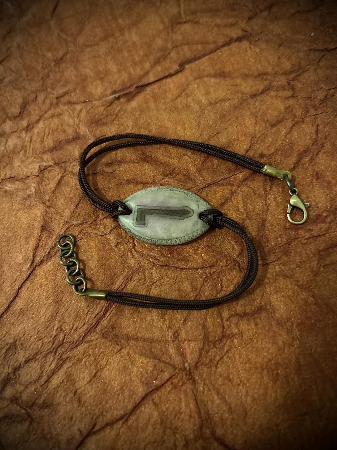 Adjustable Egyptian Clay and Resin “forearm” Anklet/braclette. - Etsy