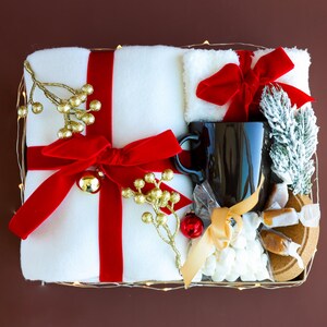 Secret Santa Gift | Corporate Holiday Gift Box | Winter Gift Box | Cozy ...