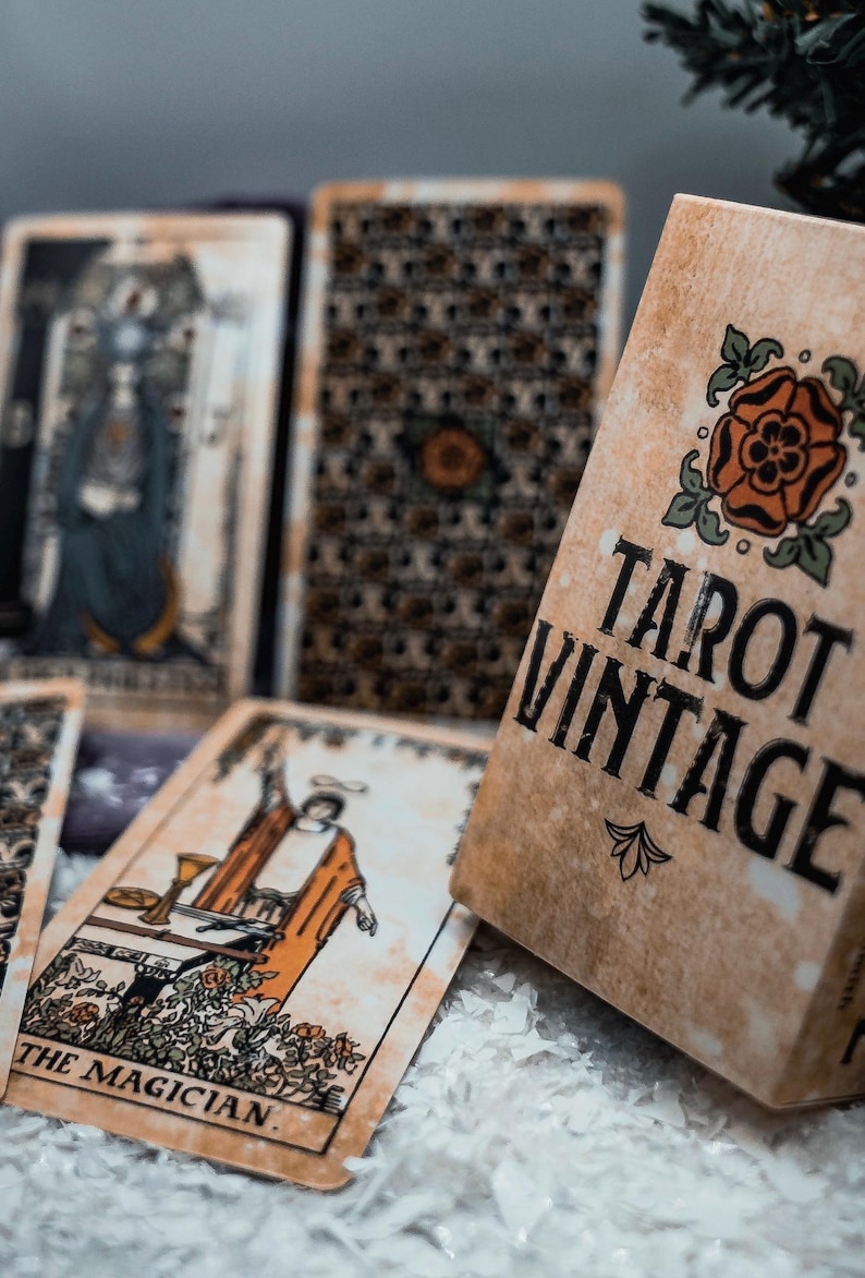 Vintage Inspired Tarot Cards - Etsy