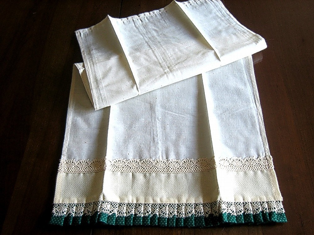 Table Cloth Towels Vintage Runner Kitchen Bath Guest Hand - Etsy