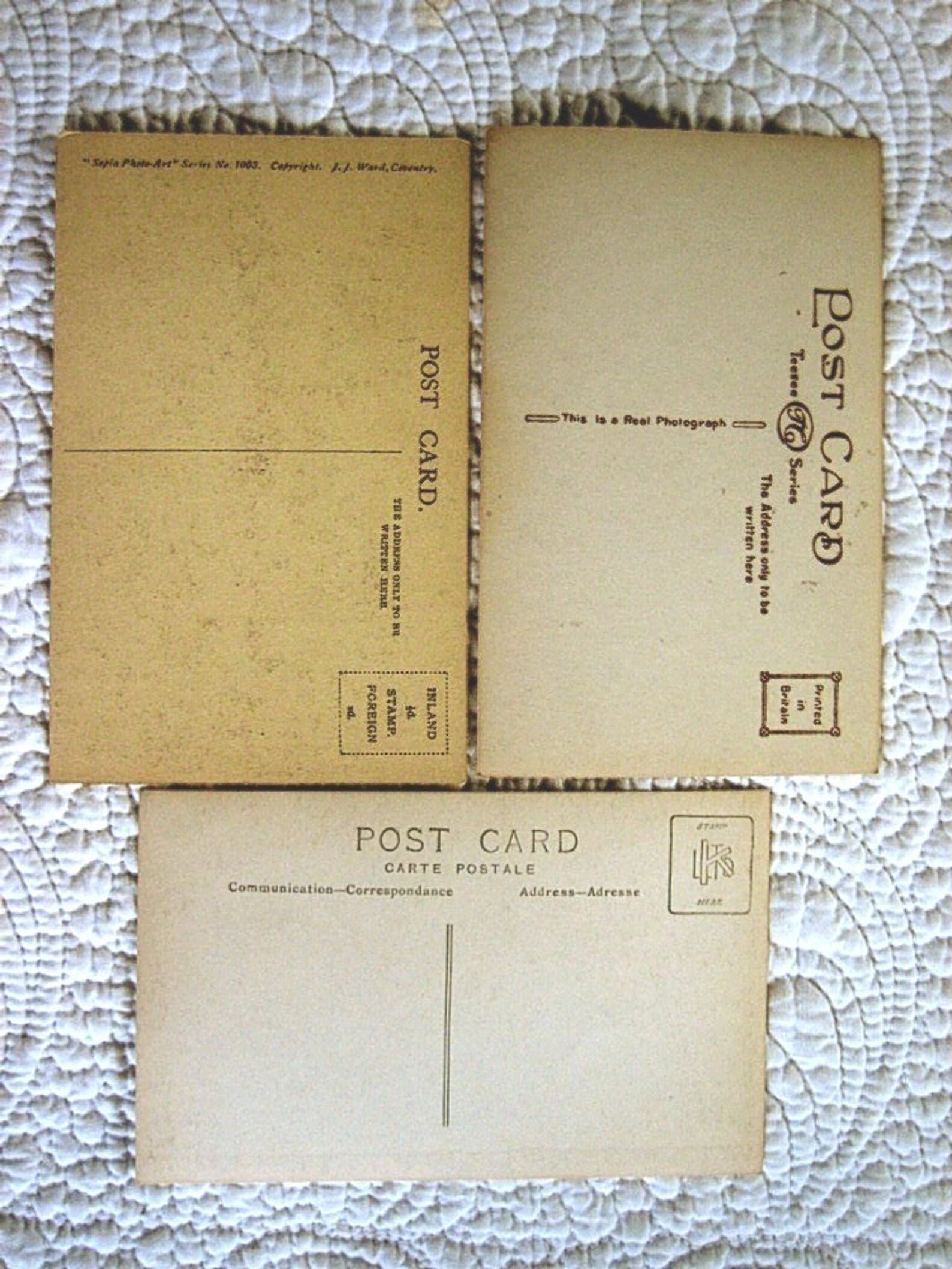 Vintage English Postcard Lot EARLY CENTURY Souvenir Nostalgic | Etsy