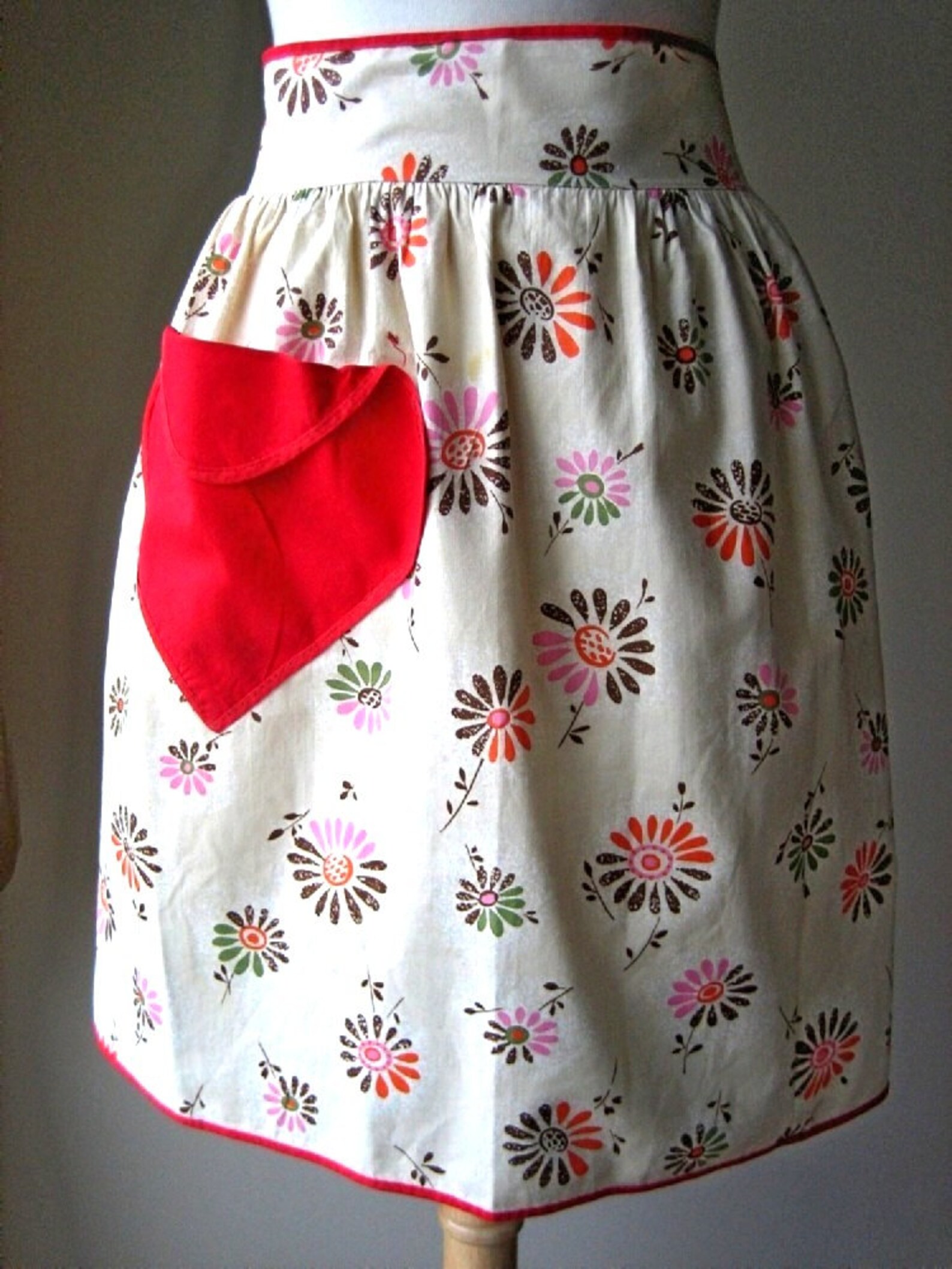 APRON Kitchen Pinafore Retro Cook Chef Skirt Cover Vintage - Etsy