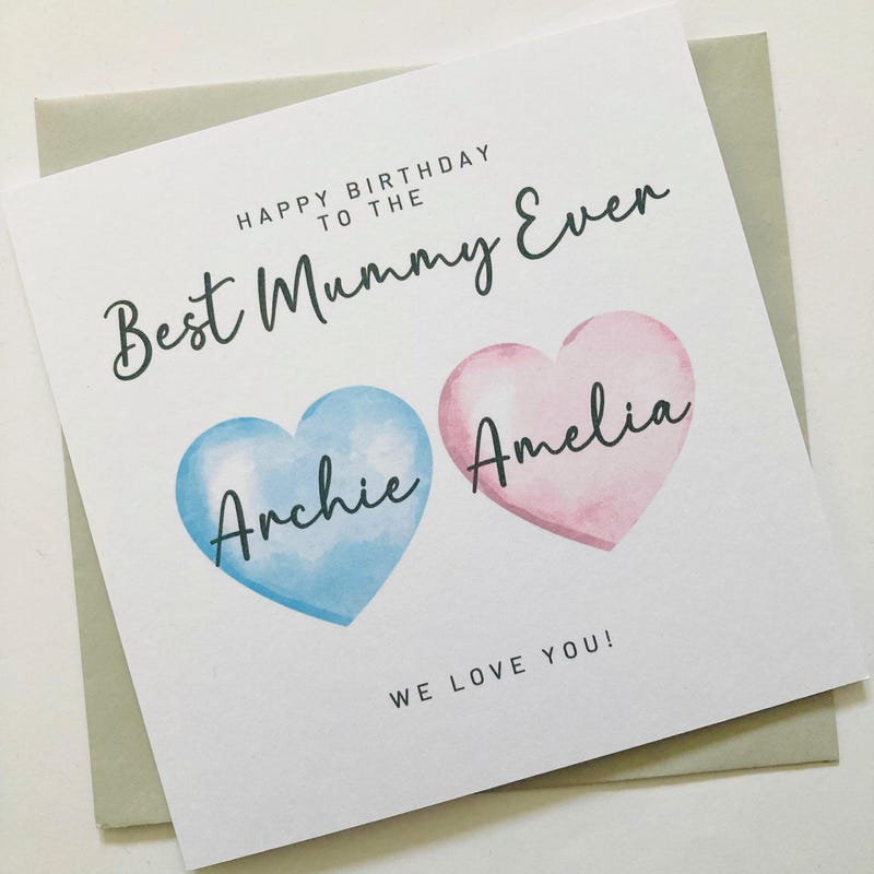 To Mum From Boys - Etsy UK